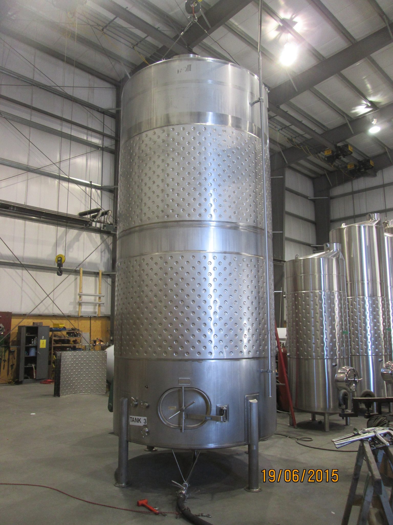 17,000 L USED BLENDING TANKS – Ripley Stainless Limited